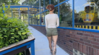 Risky Public Cable Car Blowjob Naughty In The Sky Sallydinosaump4